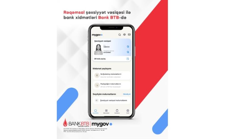Bank BTB-də yeni rəqəmsal imkan